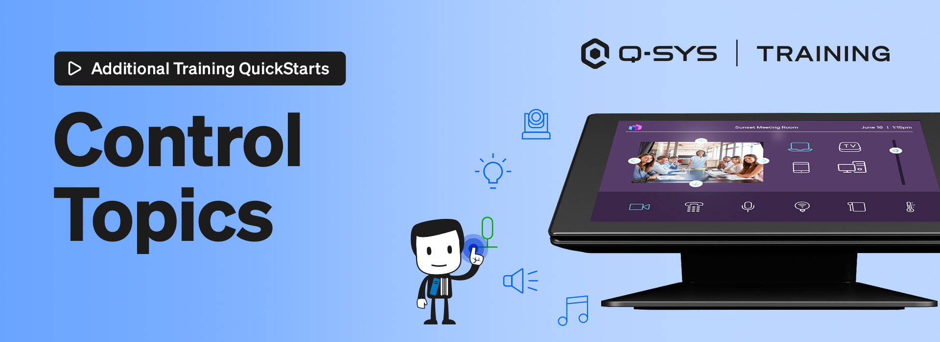 Curso: Q-SYS Control Topics